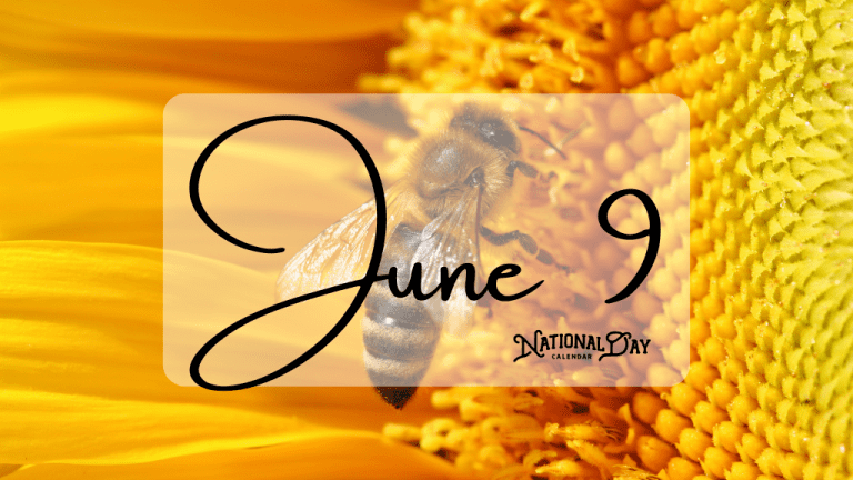 JUNE 9 | Birthdays and Events - National Day Calendar