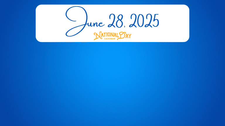 JUNE 28, 2025 | NATIONAL MURAL DAY | NATIONAL FOODIE DAY | NATIONAL ...