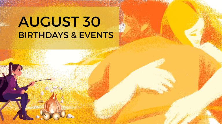 AUGUST 30 | Birthdays and Events - National Day Calendar