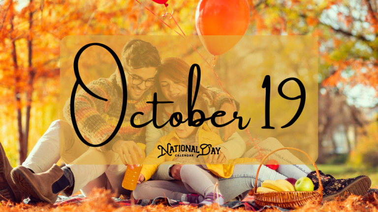 OCTOBER 19 | Birthdays and Events - National Day Calendar