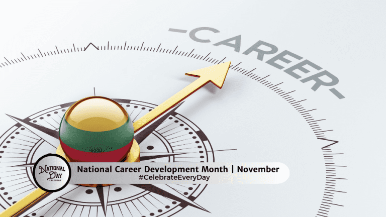 NATIONAL CAREER DEVELOPMENT MONTH | November - National Day Calendar