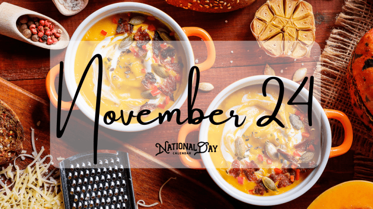 November 24 | Birthdays and Events - National Day Calendar