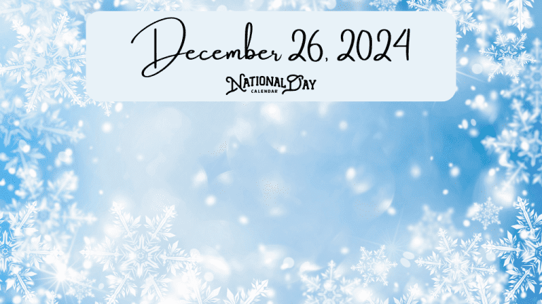 DECEMBER 26, 2024 | NATIONAL CANDY CANE DAY | NATIONAL THANK-YOU NOTE ...