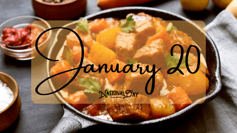 JANUARY 20 | Birthdays and Events - National Day Calendar
