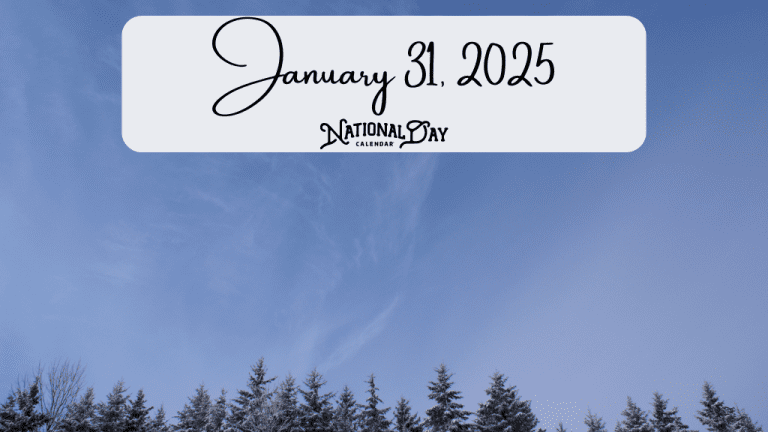 JANUARY 31, 2025 | NATIONAL FUN AT WORK DAY | NATIONAL BIG WIG DAY ...