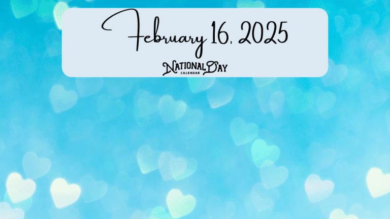 FEBRUARY 16, 2025 | NATIONAL DO A GROUCH A FAVOR DAY | NATIONAL NO ONE ...