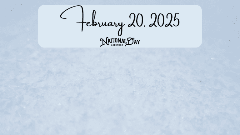 FEBRUARY 20, 2025 | NATIONAL LOVE YOUR PET DAY | NATIONAL COMFY DAY ...