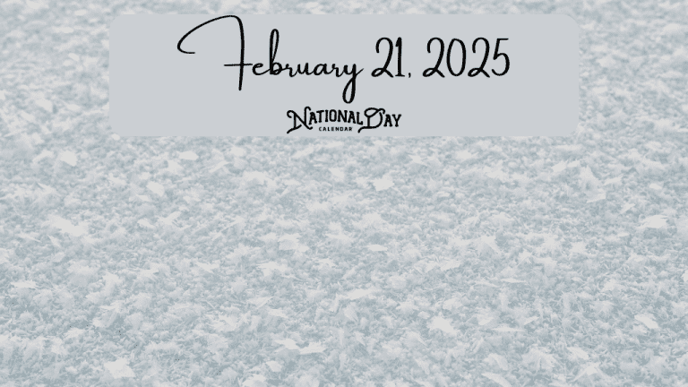 FEBRUARY 21, 2025 | NATIONAL BOILED PEANUTS DAY | NATIONAL STICKY BUN ...