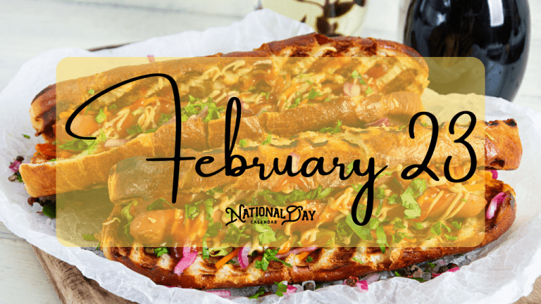 FEBRUARY 23 | Birthdays and Events - National Day Calendar