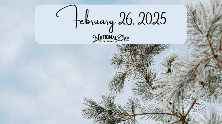 FEBRUARY 26, 2025 | NATIONAL TELL A FAIRY TALE DAY | NATIONAL SET A ...