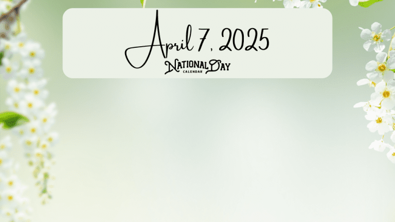 APRIL 7, 2025 | NATIONAL BEER DAY | NATIONAL GIRL, ME TOO DAY ...