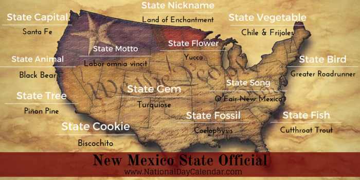 NATIONAL NEW MEXICO DAY - June 14 - National Day Calendar