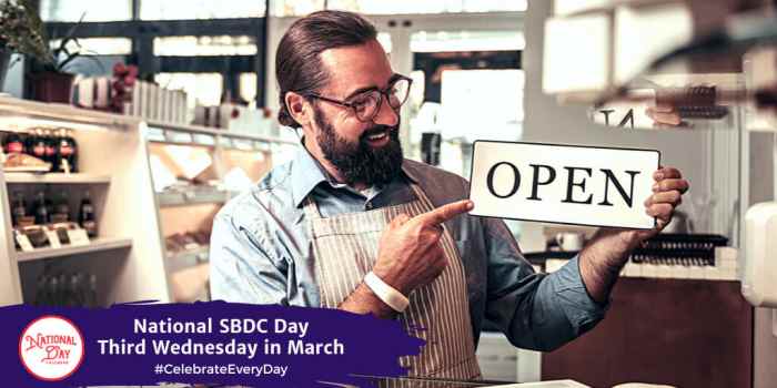 MARCH 15, 2023 | EVERYTHING YOU THINK IS WRONG DAY | NATIONAL SBDC DAY ...