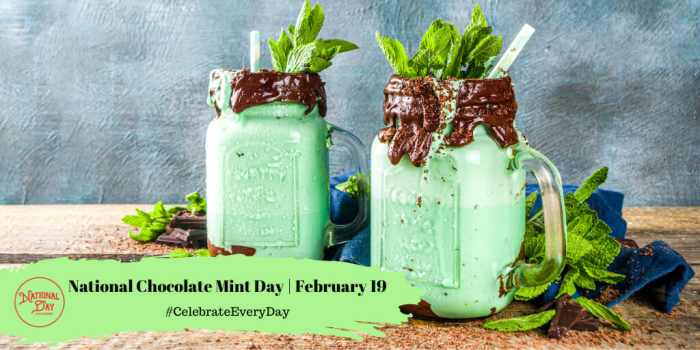FEBRUARY 19, 2023 | NATIONAL CHOCOLATE MINT DAY | NATIONAL VET GIRLS ...