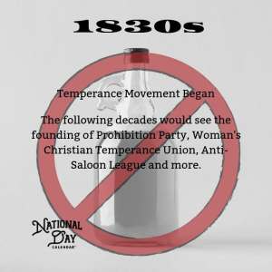 100 YEARS OF PROHIBITION HISTORY - National Day Calendar