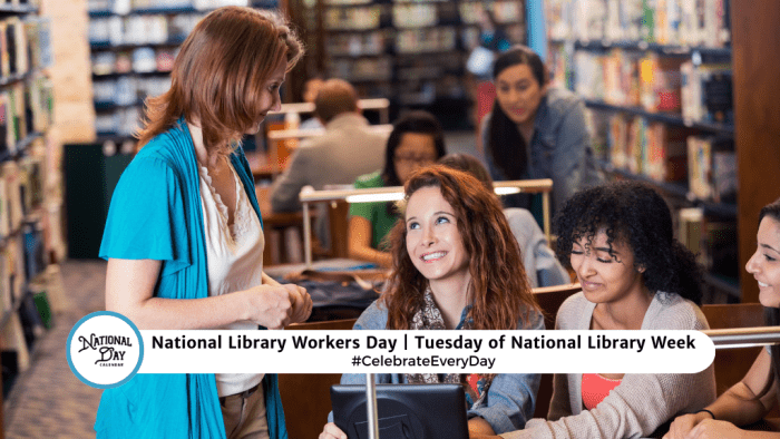 APRIL 8, 2025 | NATIONAL LIBRARY WORKERS DAY | NATIONAL ZOO LOVERS DAY | NATIONAL EMPANADA DAY ...