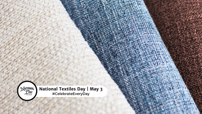 May 3, 2024 on the National Day Calendar® - National Day Calendar