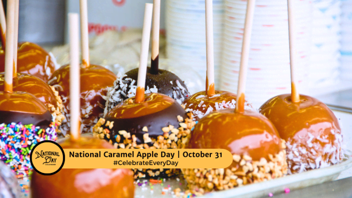 OCTOBER 31, 2024 | HALLOWEEN | NATIONAL DOORBELL DAY | NATIONAL CARAMEL ...
