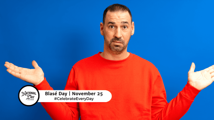 NOVEMBER 25, 2025 | BLASÉ DAY | NATIONAL PLAY DAY WITH DAD | NATIONAL ...