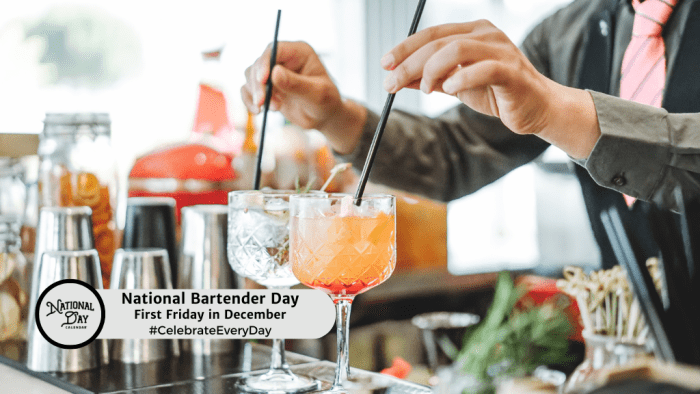 DECEMBER 1, 2023 | NATIONAL PIE DAY | NATIONAL BARTENDER DAY | NATIONAL EAT A RED APPLE DAY ...