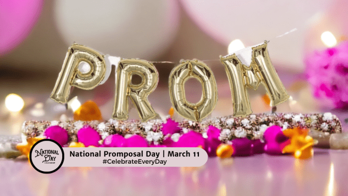MARCH 11, 2024 | NATIONAL JOHNNY APPLESEED DAY | NATIONAL PROMPOSAL DAY ...