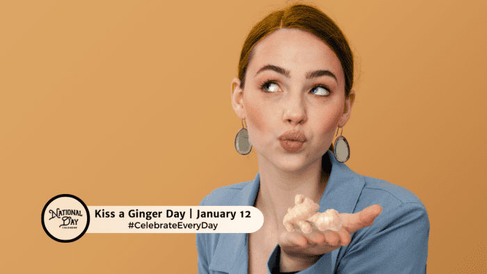 JANUARY 12, 2024 | KISS A GINGER DAY | NATIONAL CURRIED CHICKEN DAY ...