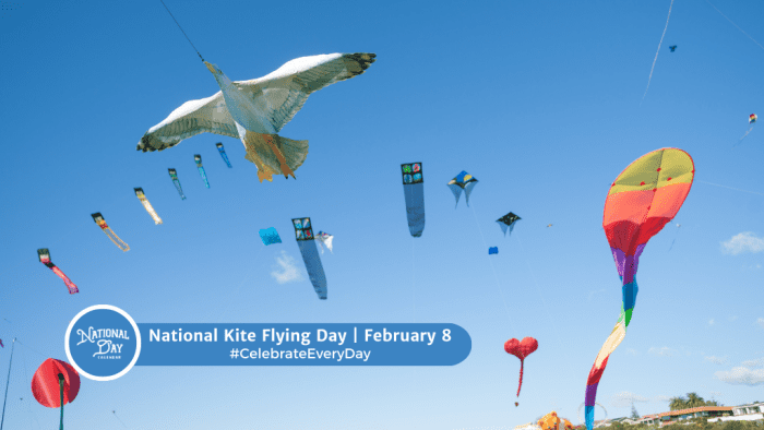 FEBRUARY 8, 2025 | NATIONAL KITE FLYING DAY | NATIONAL BOY SCOUTS DAY ...