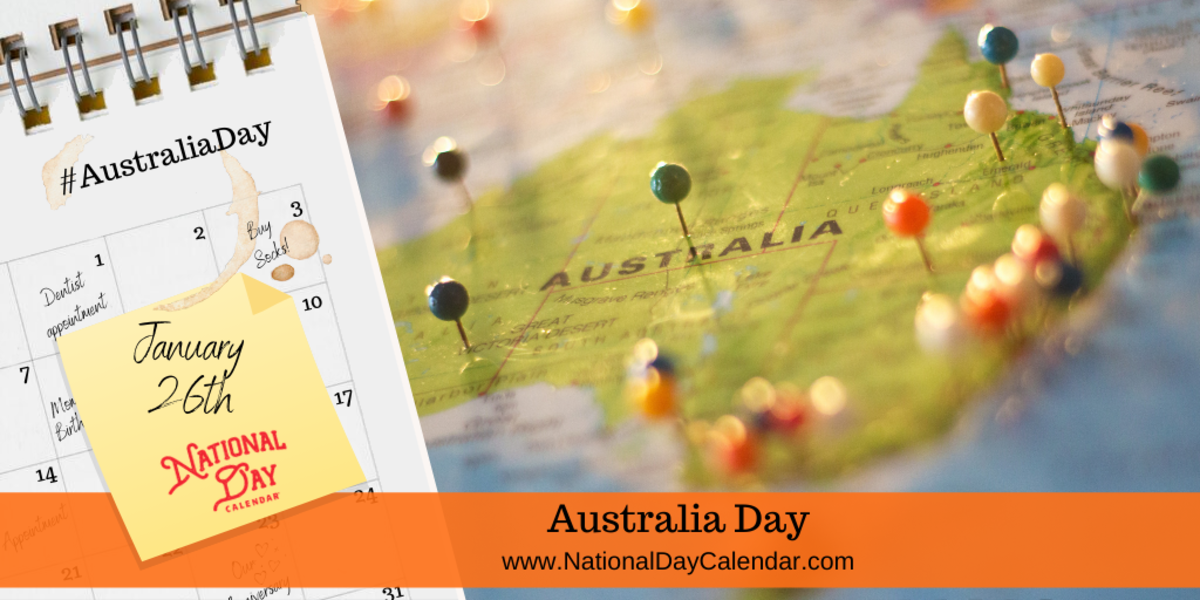 AUSTRALIA DAY - January 26 - National Day Calendar