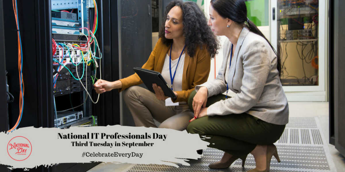 NATIONAL IT PROFESSIONALS DAY | September 17 - National Day Calendar