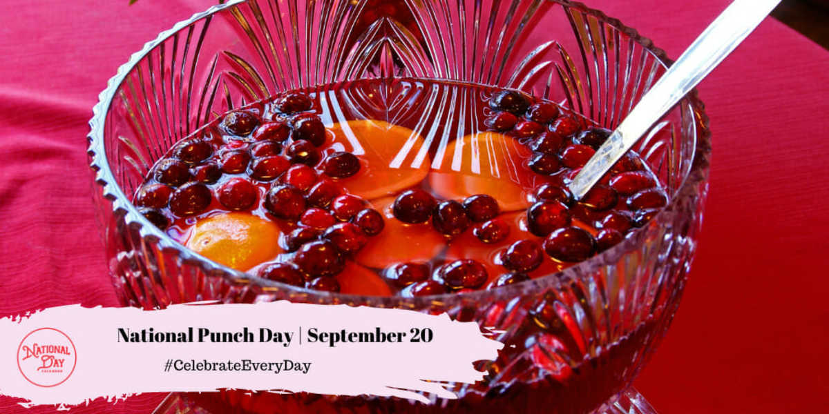 NATIONAL PUNCH DAY | September 20 - National Day Calendar