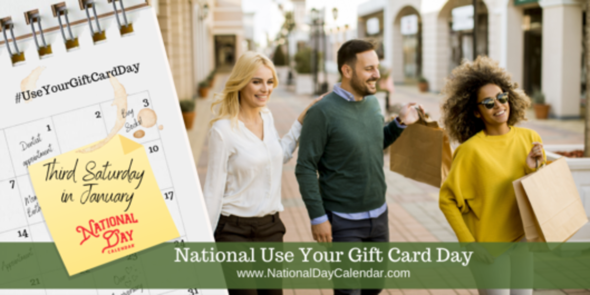 NEW DAY PROCLAMATION | NATIONAL USE YOUR GIFT CARD DAY - Third Saturday ...