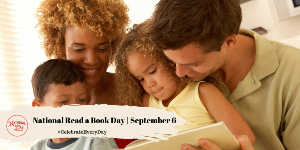 NATIONAL READ A BOOK DAY - September 6 - National Day Calendar
