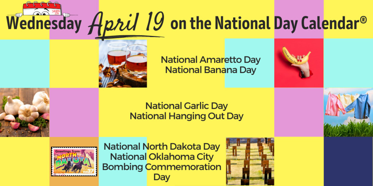 APRIL 19, 2023 | NATIONAL BANANA DAY | NATIONAL HANGING OUT DAY ...