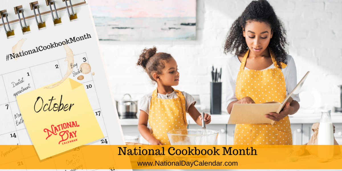 NATIONAL COOKBOOK MONTH - October - National Day Calendar