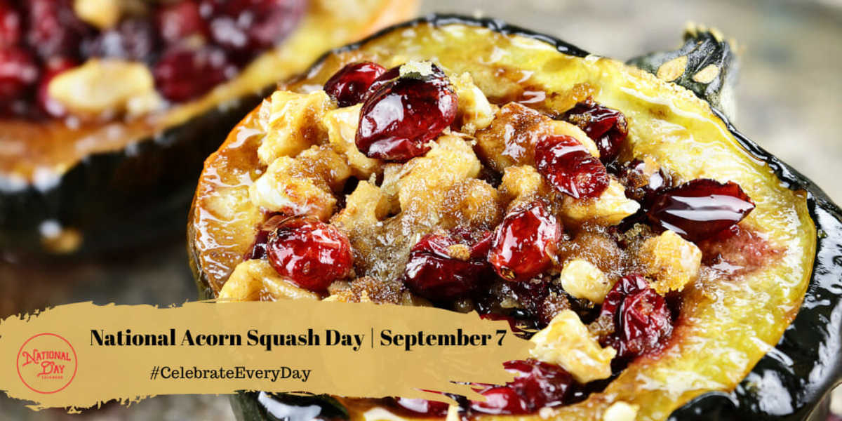 NATIONAL ACORN SQUASH DAY - September 7 - National Day Calendar
