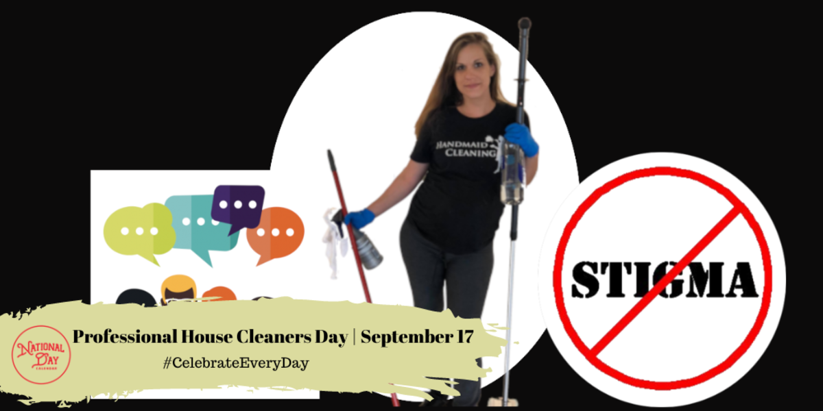 NATIONAL PROFESSIONAL HOUSE CLEANERS DAY - September 17 - National Day Calendar