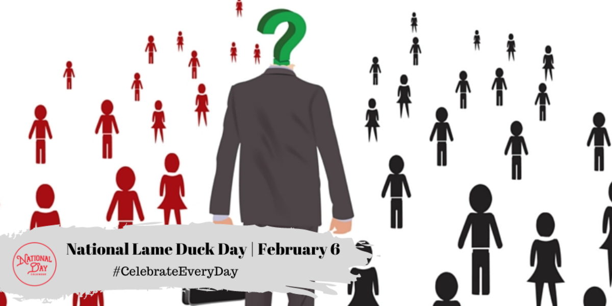 FEBRUARY 6, 2023 | NATIONAL LAME DUCK DAY | NATIONAL FROZEN YOGURT DAY ...