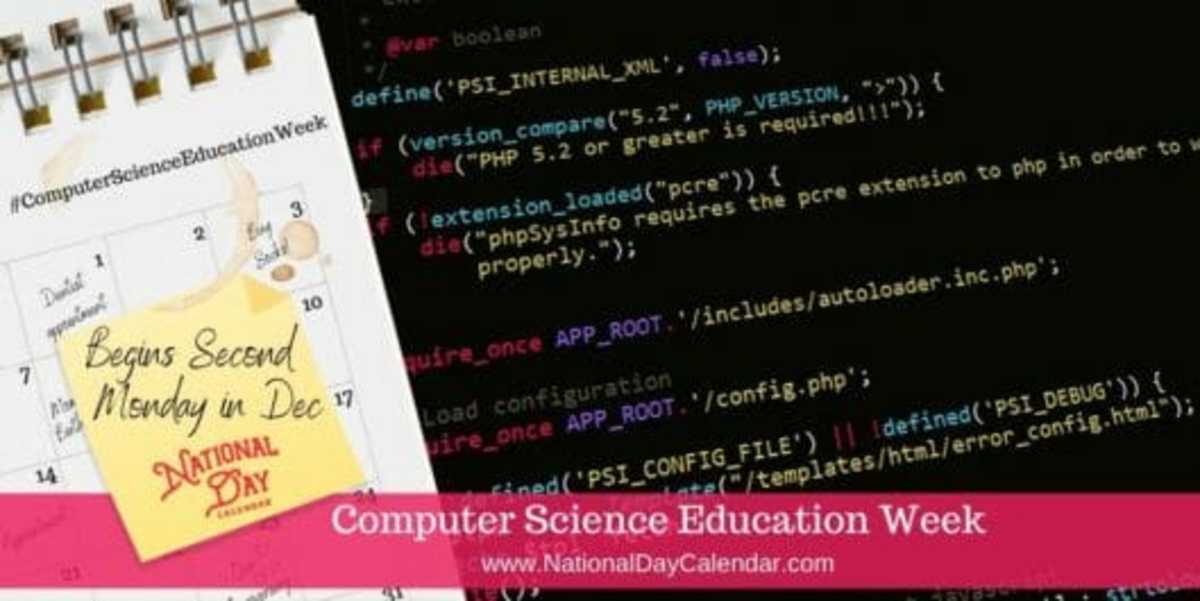 COMPUTER SCIENCE EDUCATION WEEK - Begins Second Monday in December ...