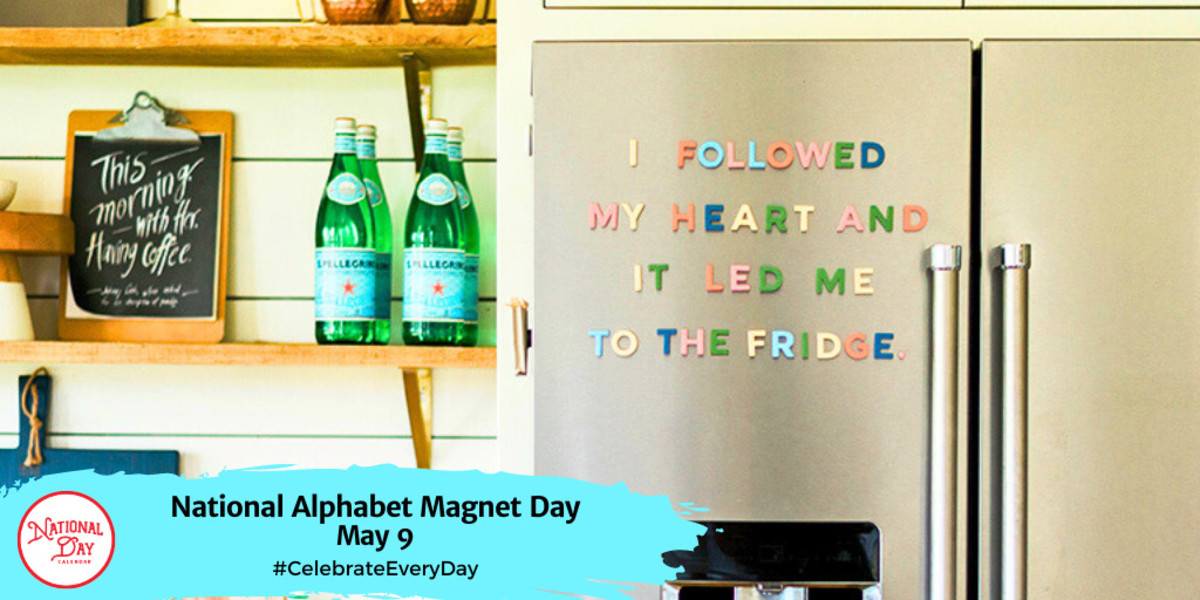NATIONAL ALPHABET MAGNET DAY - May 9 - National Day Calendar