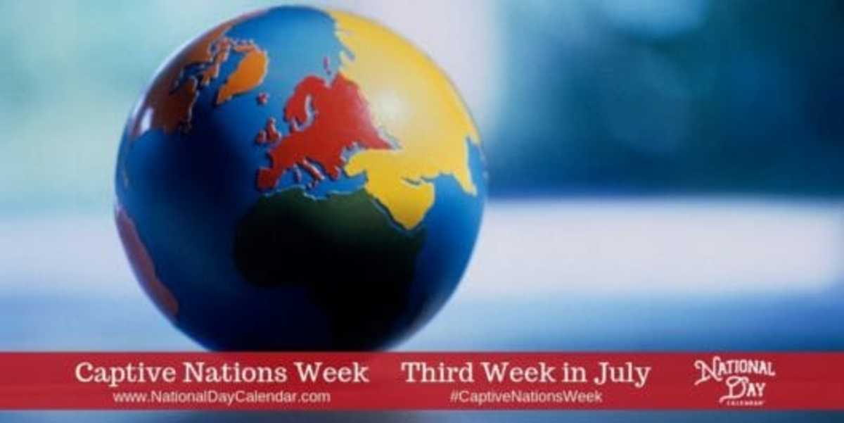 CAPTIVE NATIONS WEEK - Third Week in July - National Day Calendar