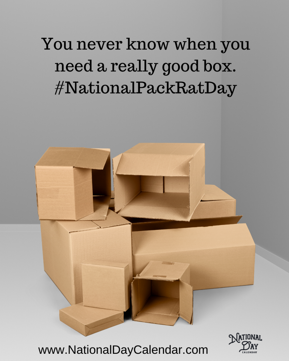 NATIONAL PACK RAT DAY | May 17 - National Day Calendar