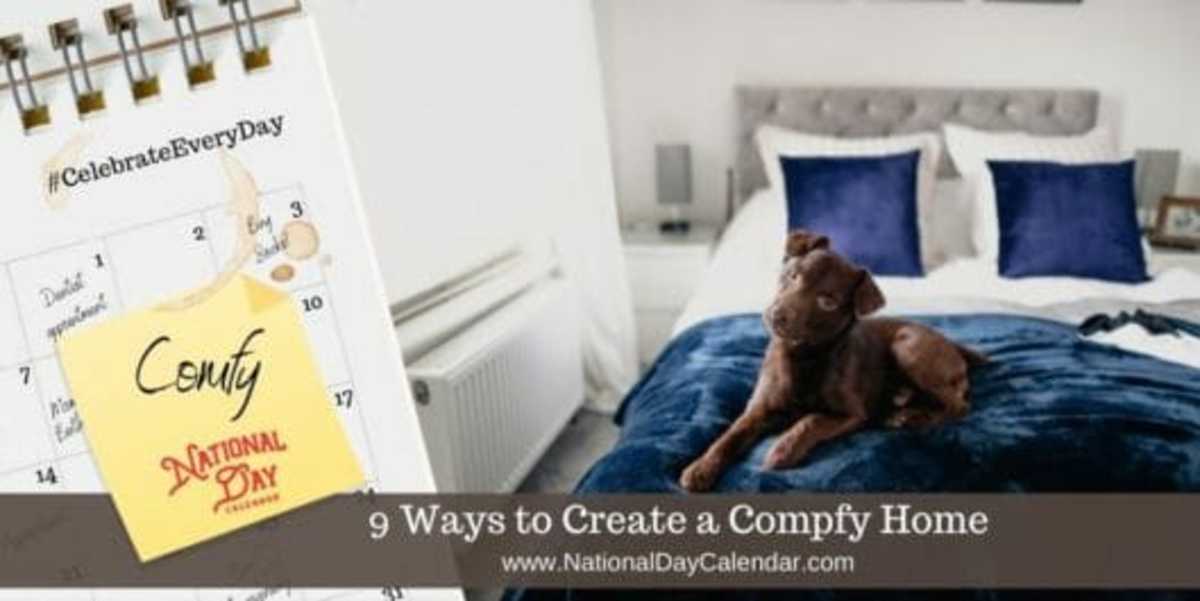 9 WAYS TO CREATE A COMFY HOME - National Day Calendar