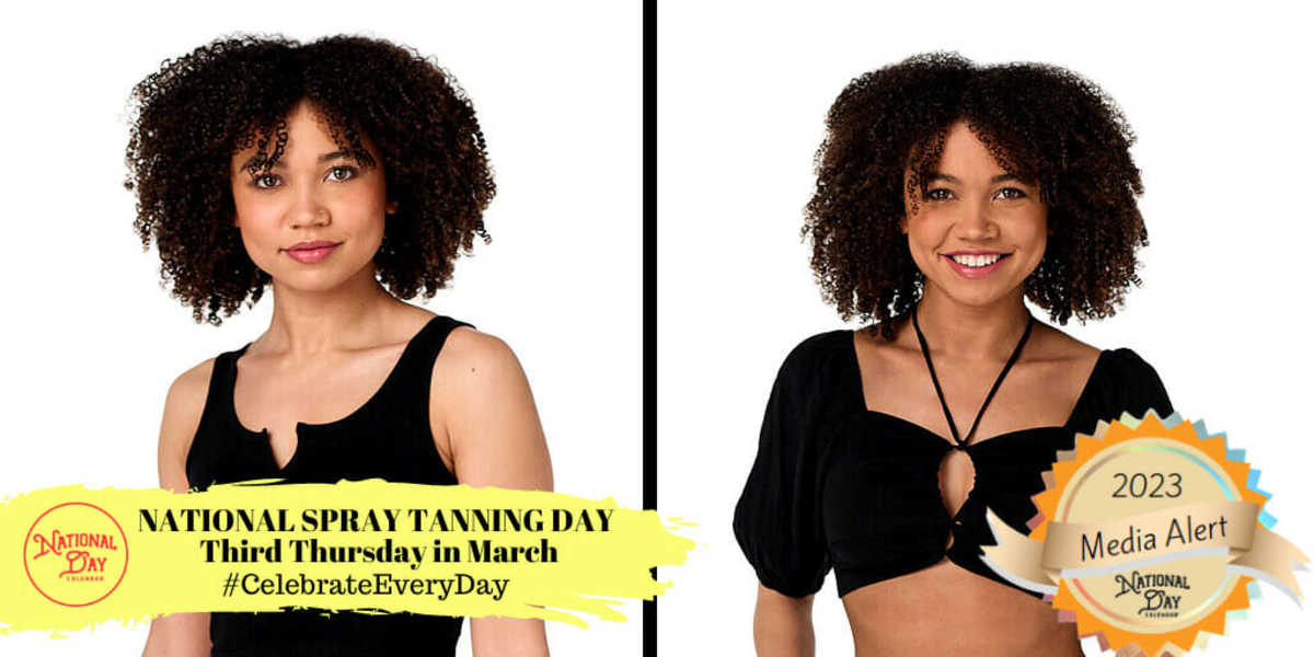 MEDIA ALERT | NATIONAL SPRAY TANNING DAY | Third Thursday in March ...