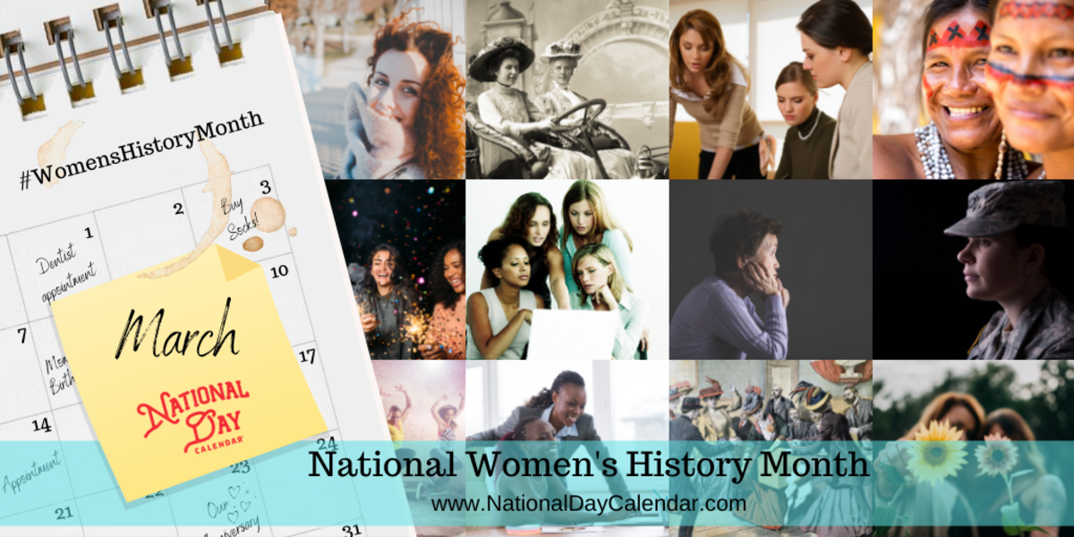National Women's History Month - March - National Day Calendar
