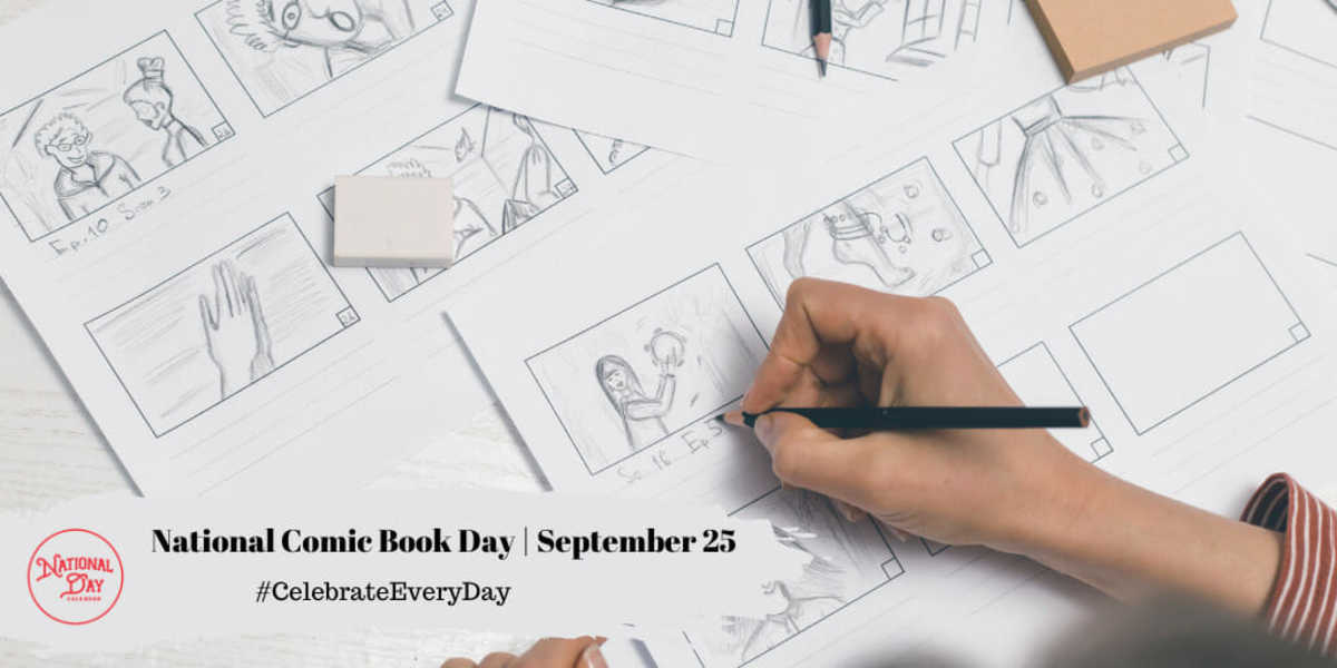 NATIONAL COMIC BOOK DAY | September 25 - National Day Calendar