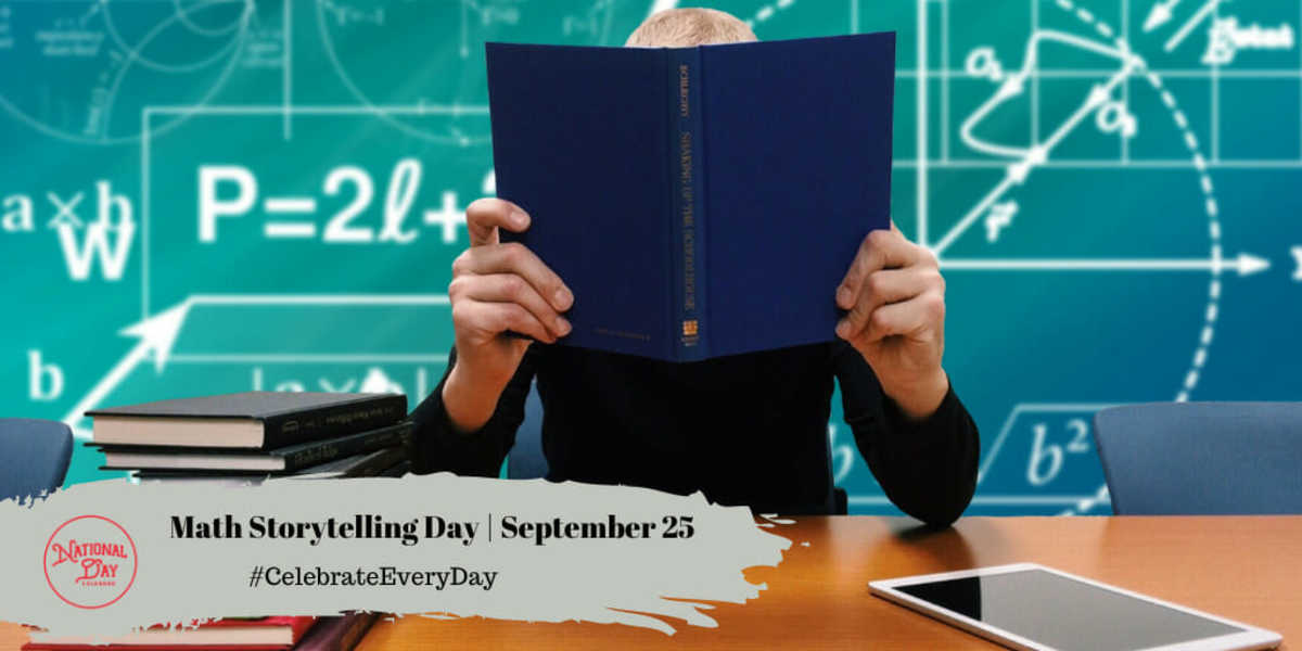 MATH STORYTELLING DAY | September 25 - National Day Calendar