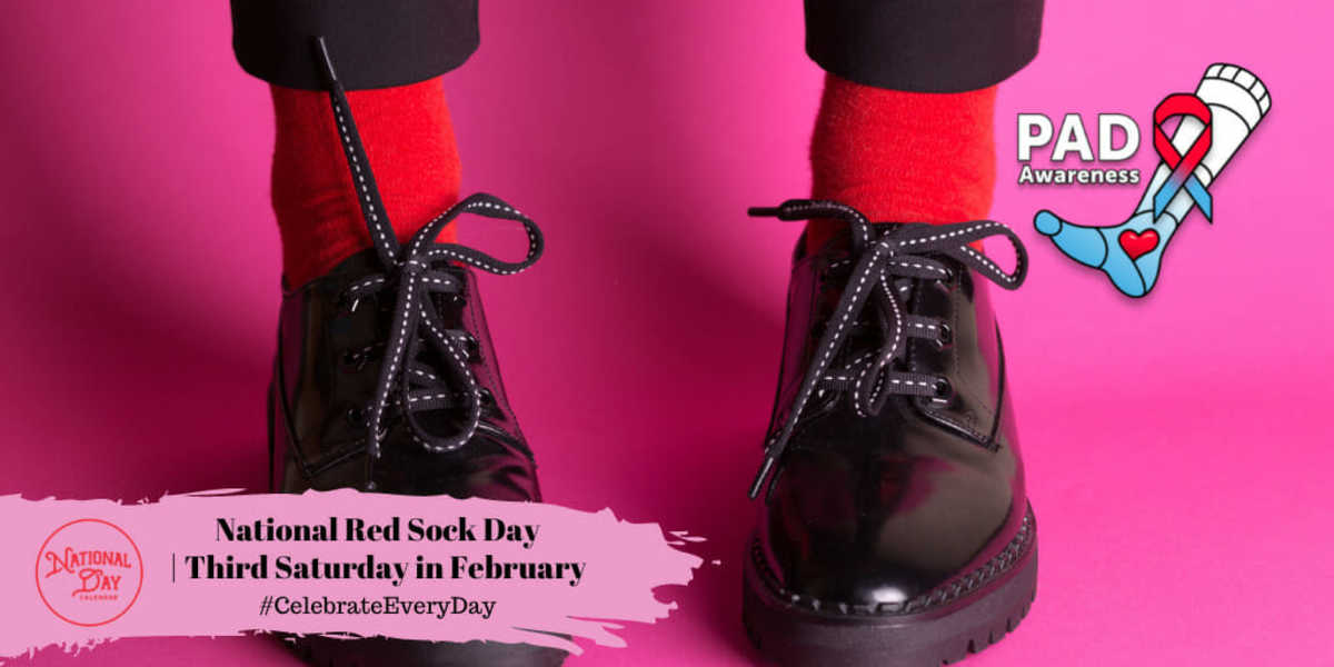 NATIONAL RED SOCK DAY - Third Saturday in February - National Day Calendar