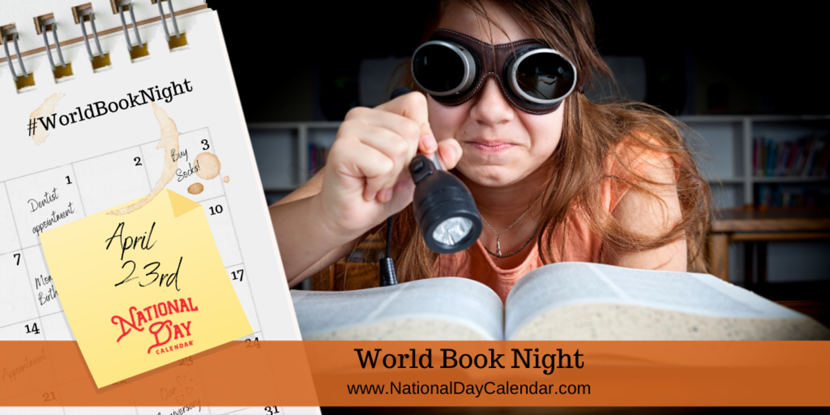 WORLD BOOK NIGHT - April 23 - National Day Calendar