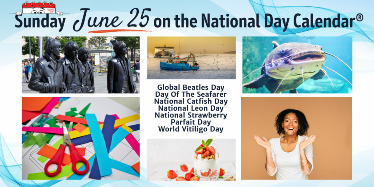 June 25, 2023 | NATIONAL LEON DAY | WORLD VITILIGO DAY | DAY OF THE ...
