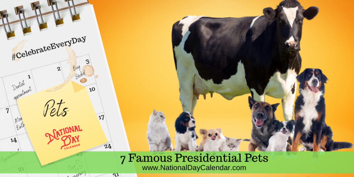 7 FAMOUS PRESIDENTIAL PETS - National Day Calendar
